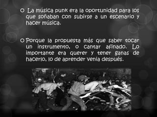Tribu Urbana Punk | PPTX