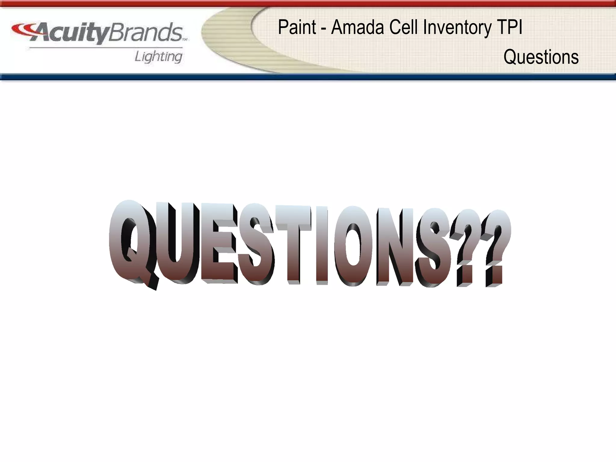 TPI Kaizen Event | PPT