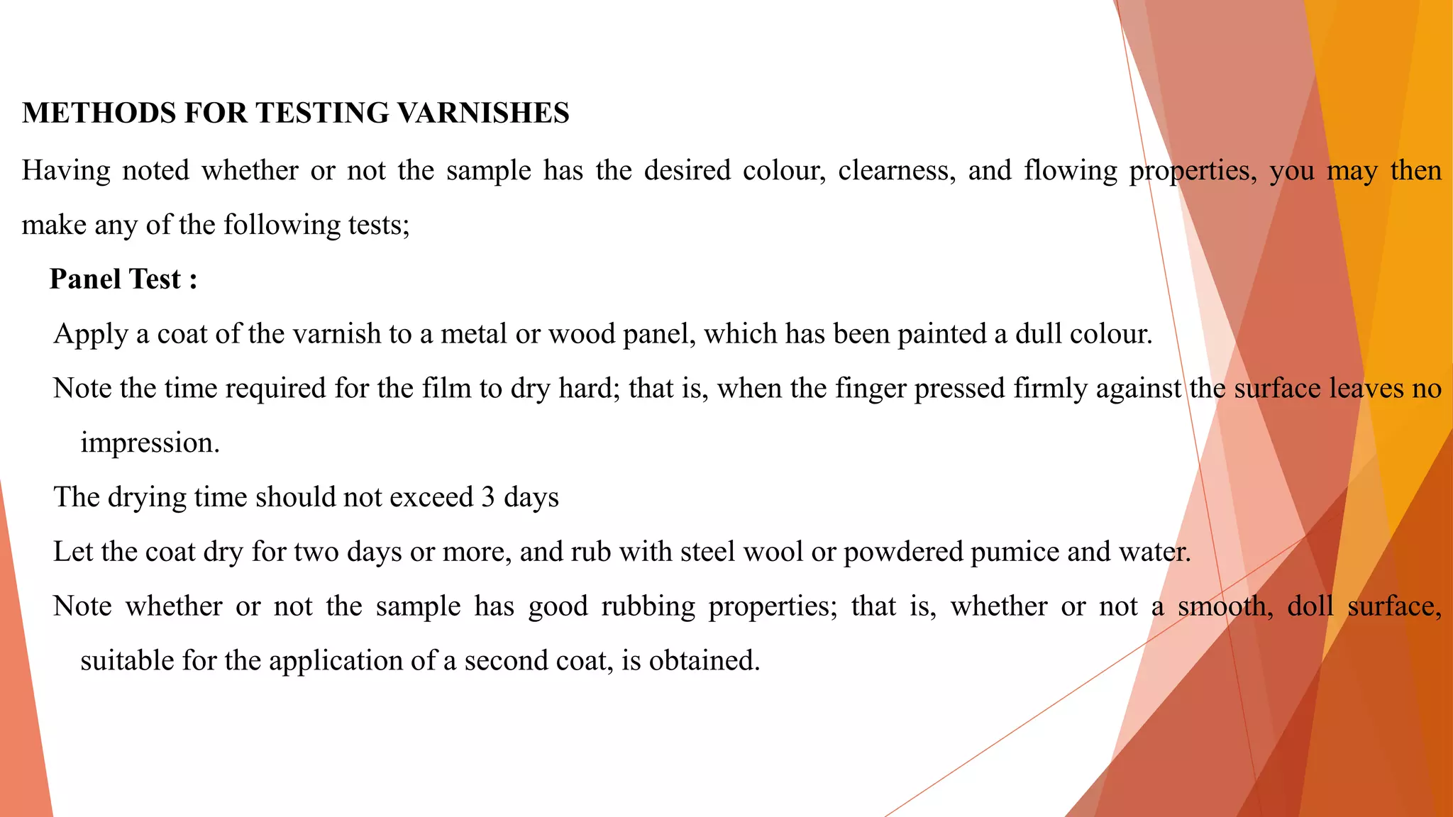 Paint and varnish . presentation | PPTX
