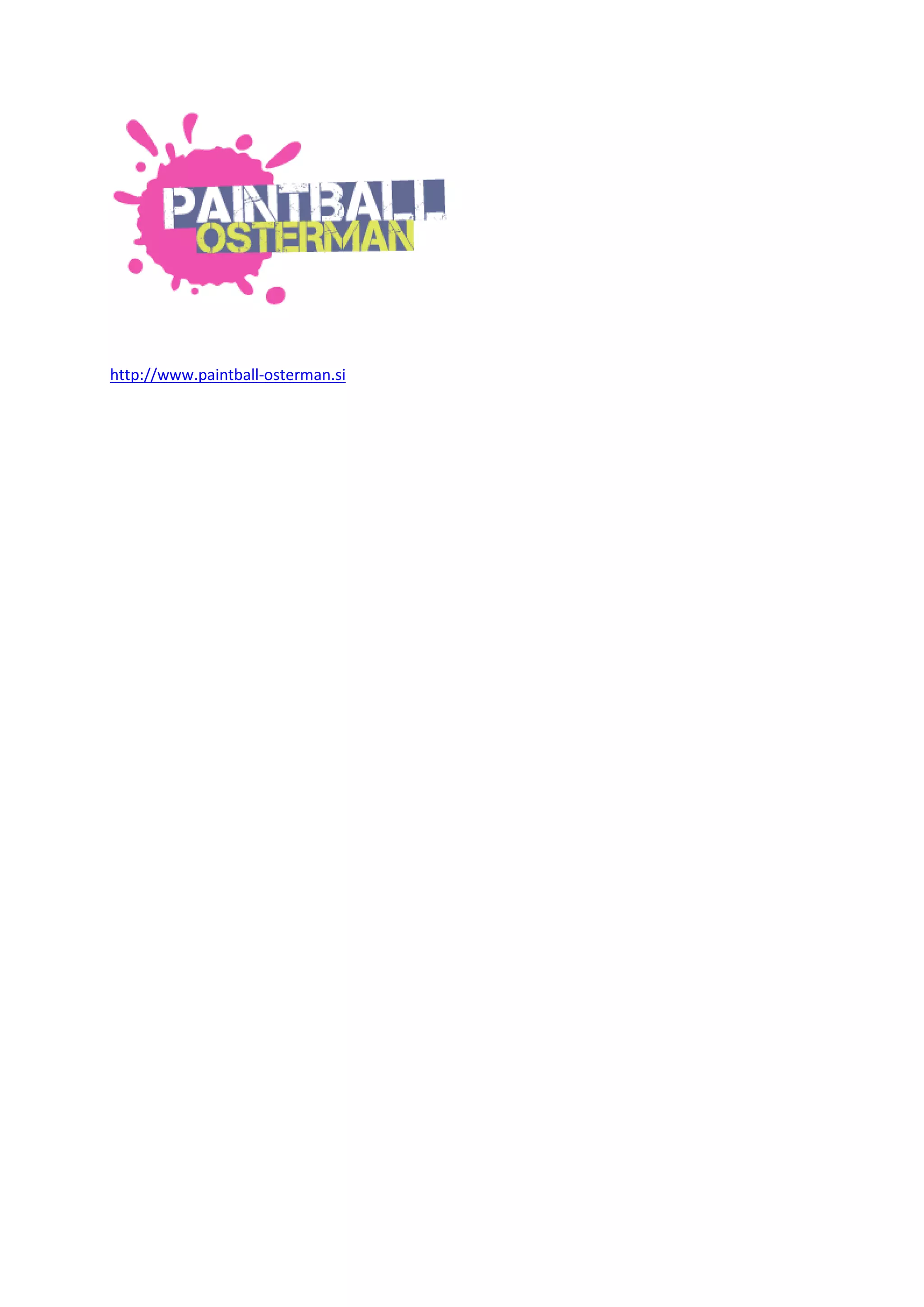 Paintball osterman | PDF