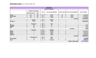 Paint Calculation Practice & Report (AA) | XLSX