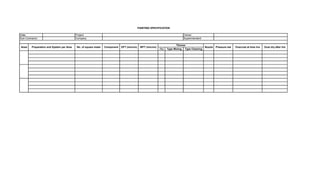 Paint Calculation Practice & Report (AA) | XLSX