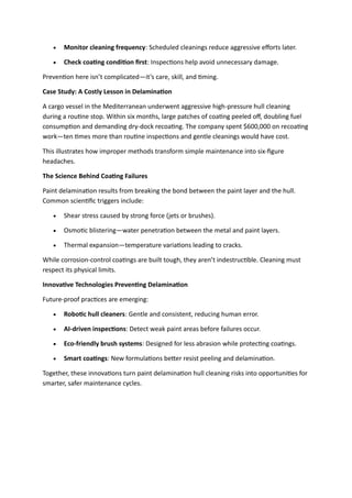 Paint Delamination Hull Cleaning Mistakes to Avoid - Marine Super Cargo.pdf