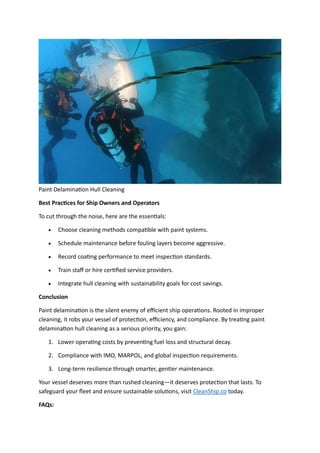 Paint Delamination Hull Cleaning Mistakes to Avoid - Marine Super Cargo.pdf
