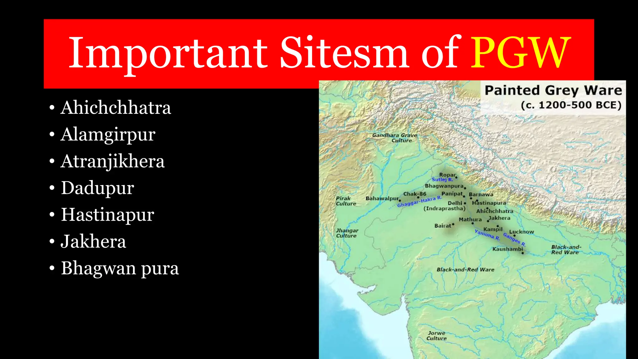 Painted Grey Ware.pptx, PGW Culture of India | PPTX