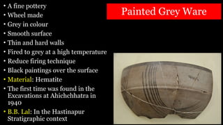 Painted Grey Ware Pottery Traditions in India.pptx