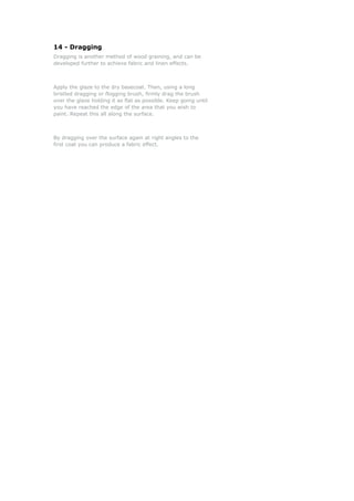 Paint effects | PDF
