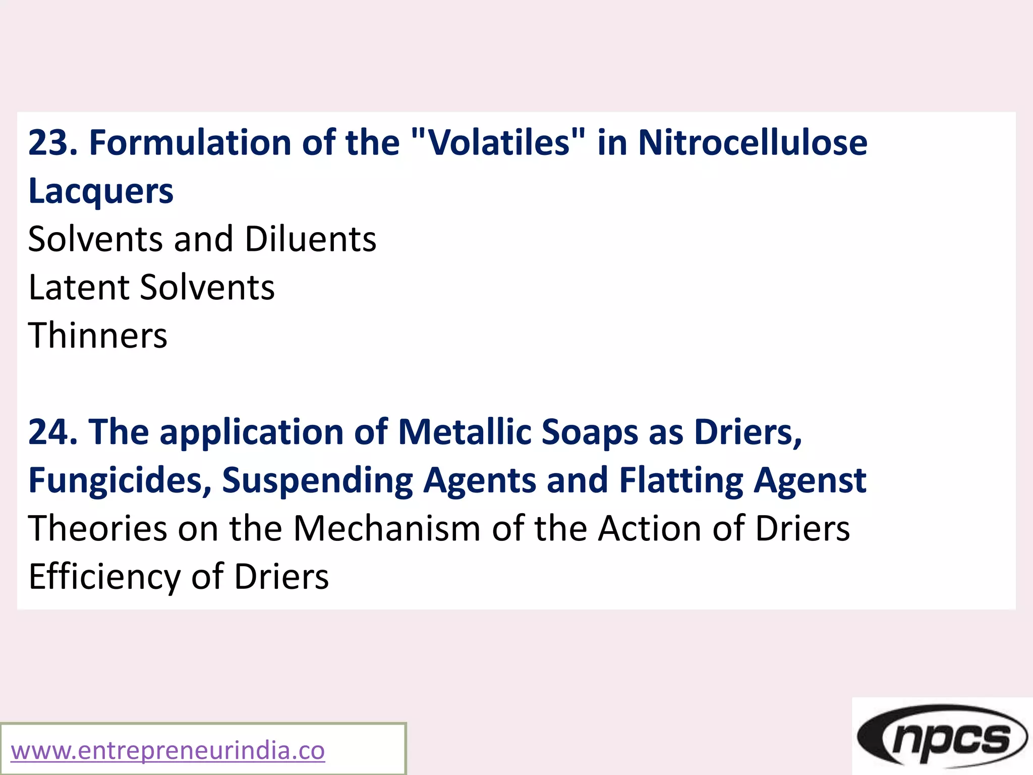 Paint Formulation and Process. How Paint is made? | PPTX