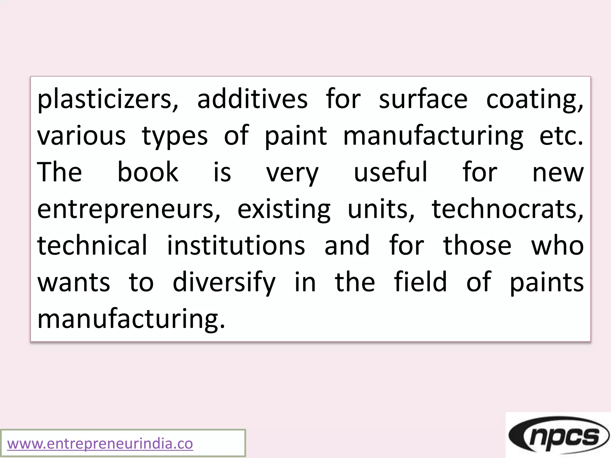 Paint Formulation and Process. How Paint is made? | PPTX