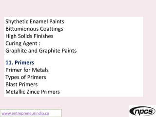 Paint Formulation and Process. How Paint is made? | PPTX