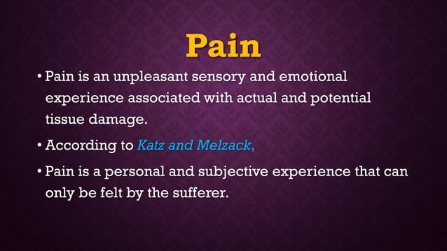 Pain therapy - Post Operative Pain Management | PDF