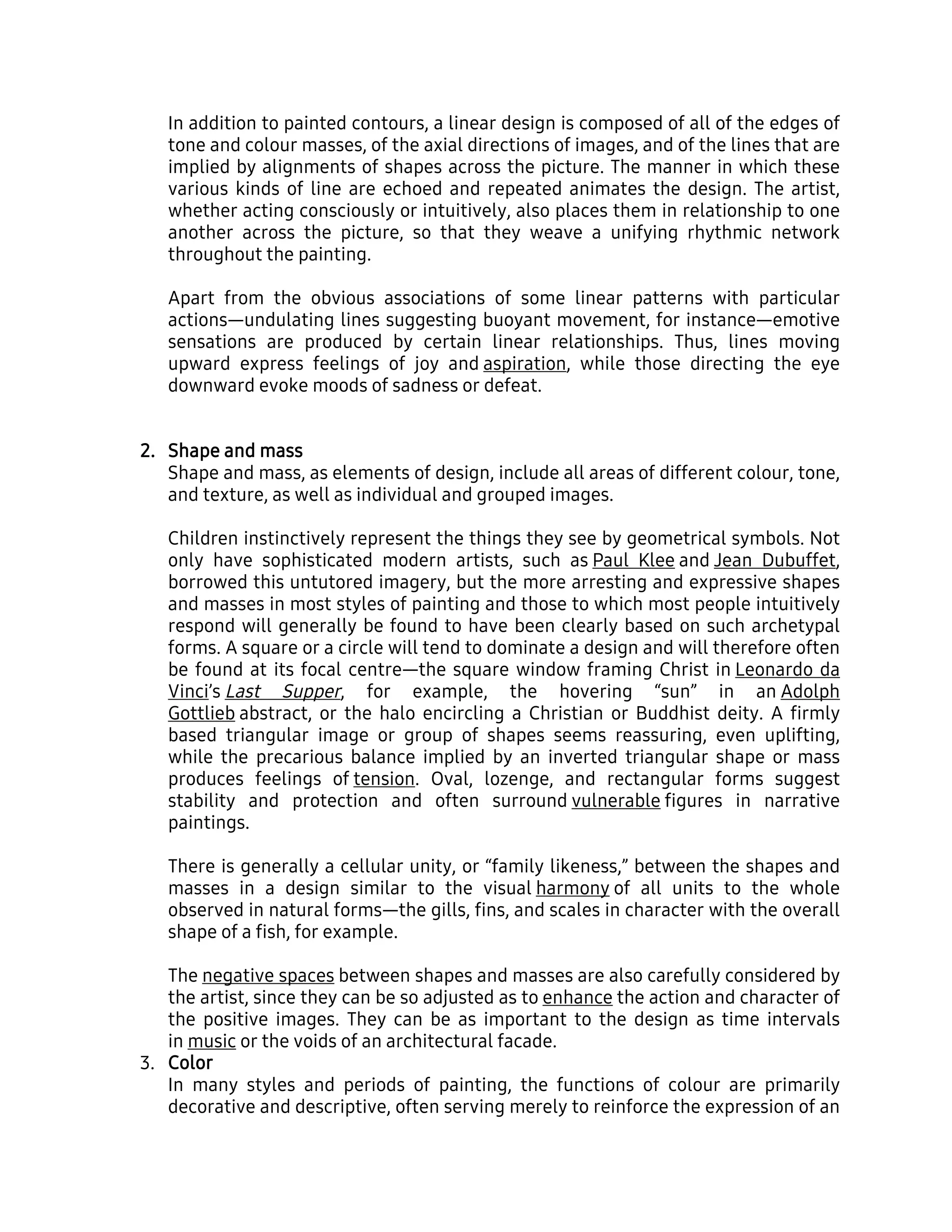 Painting art appreciation tertiary level | PDF