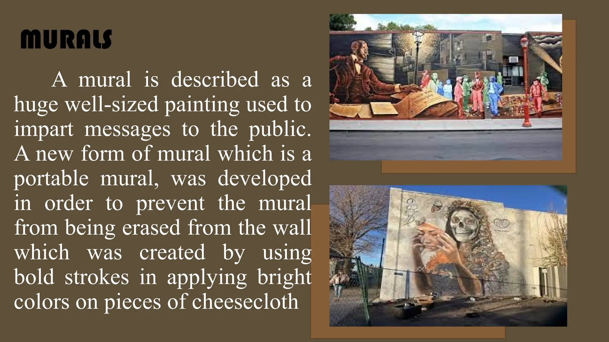 Forms of painting, murals,Telon painting, .pptx