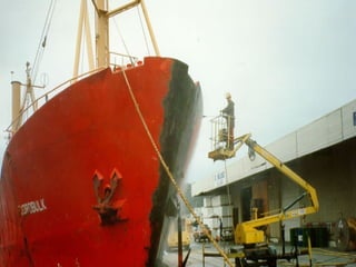 Painting operation onboard ship marine operation | PPT
