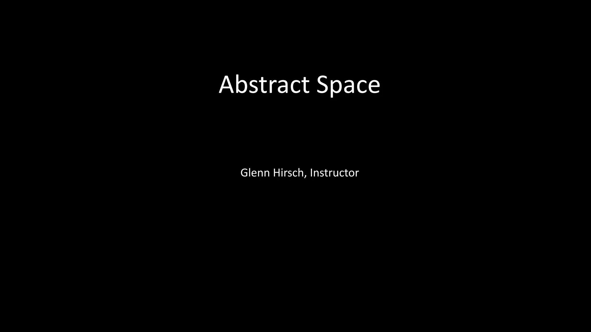 Deep and Shallow Space in Abstract Painting | PPT