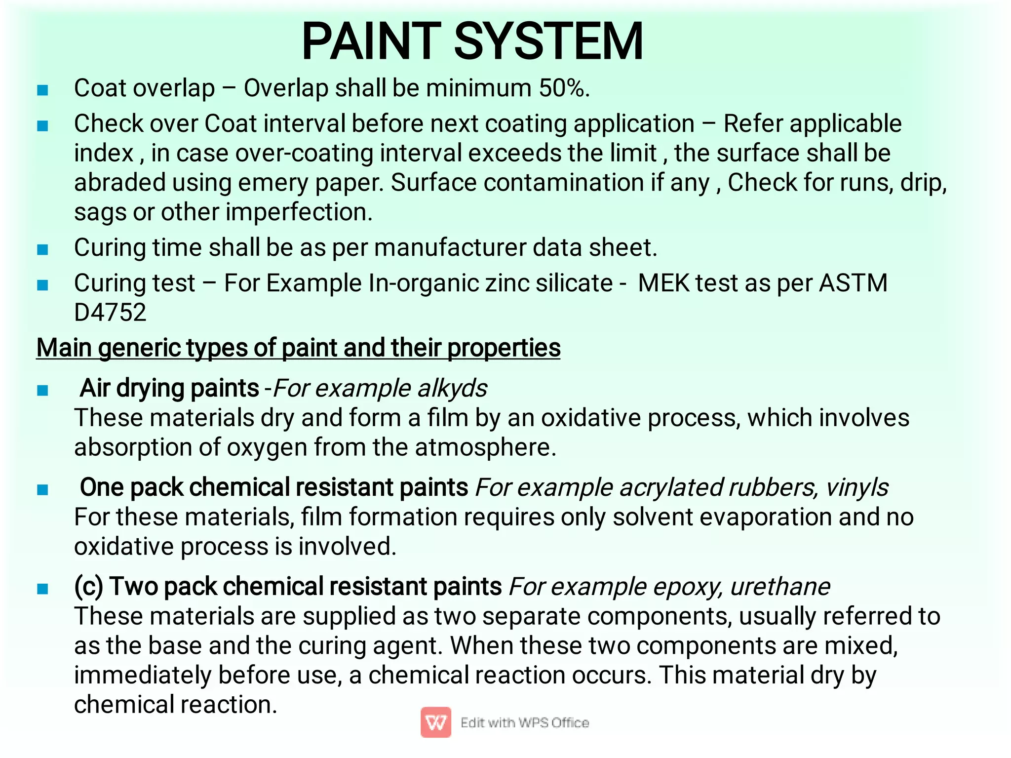 Painting and coating for industrial | PDF