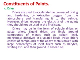 Painting and colouring | PPTX