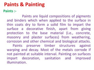 Painting and colouring | PPTX