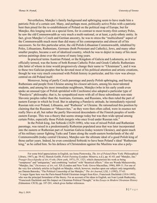 Painting and Politics in the Vatican Museum: Jan Matejko's "Sobieski at Vienna (1683)." | PDF