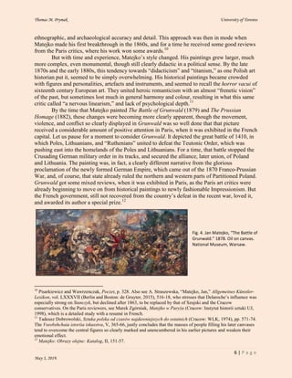 Painting and Politics in the Vatican Museum: Jan Matejko's "Sobieski at Vienna (1683)." | PDF