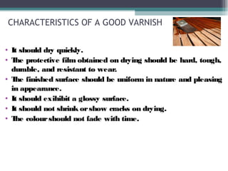 Painting, Varnishing, Distempering and White washing | PPT