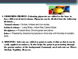 Painting, Varnishing, Distempering and White washing | PPT