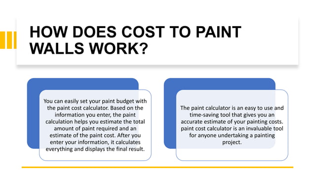 Painting Cost Calculator | PPT