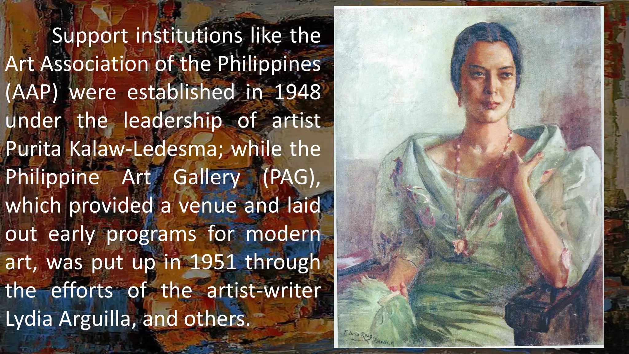 Painting in the Philippines During the Modern Period | PDF