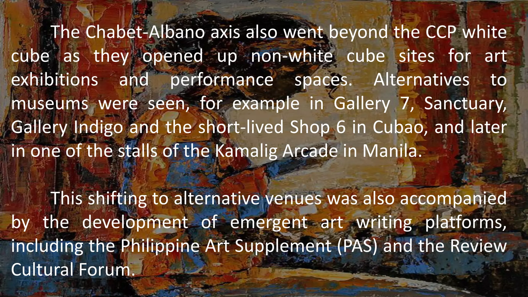 Painting in the Philippines During the Modern Period | PDF