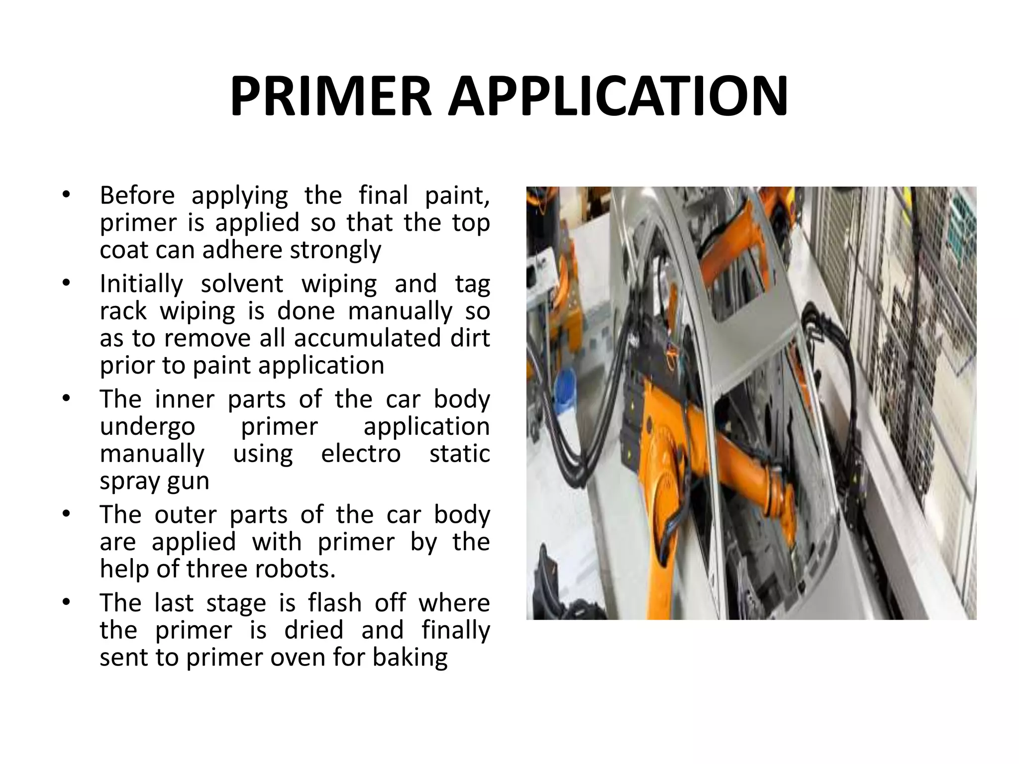 Painting process of car | PPTX