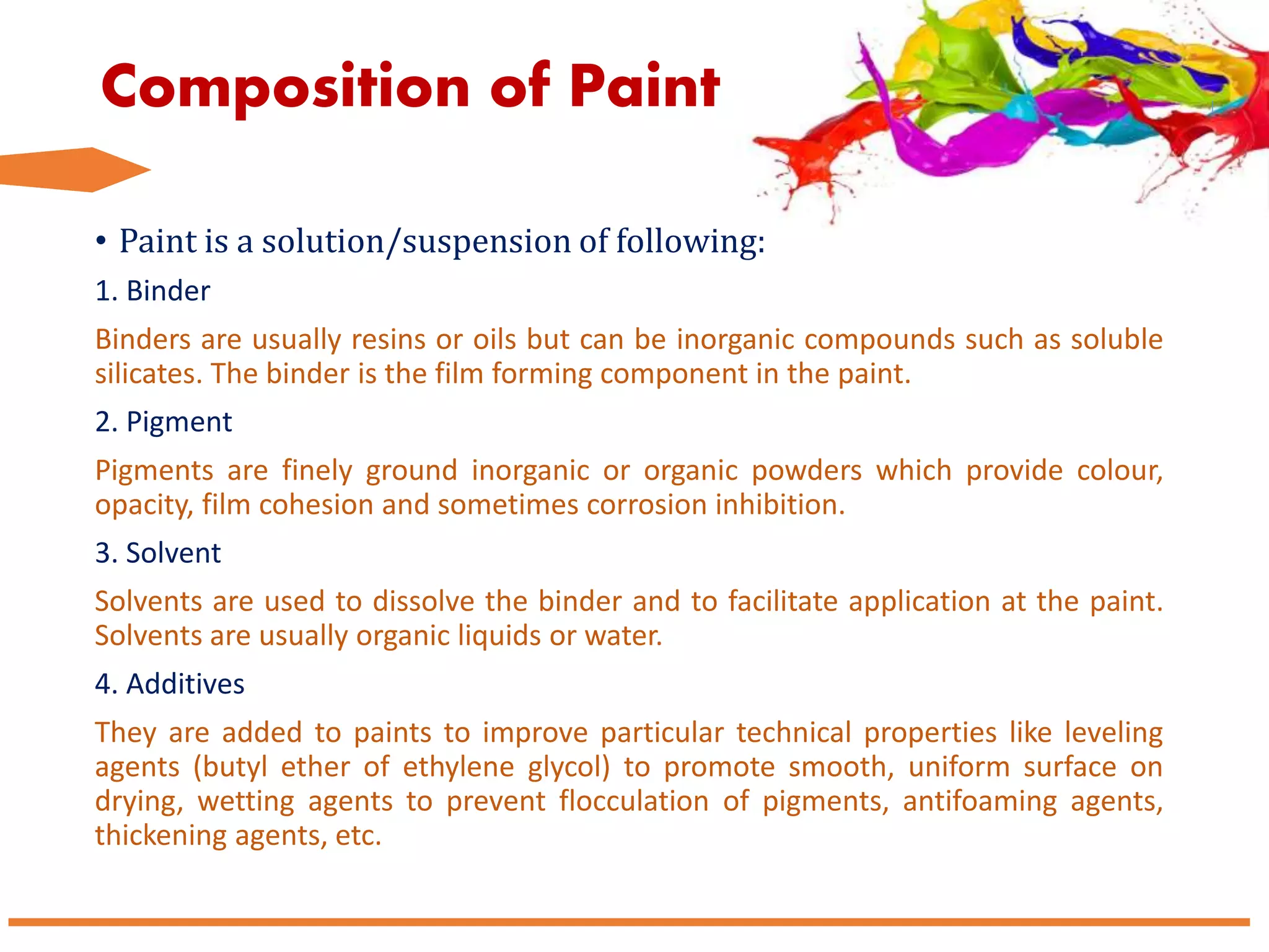 Paints & Painting Process | PPTX