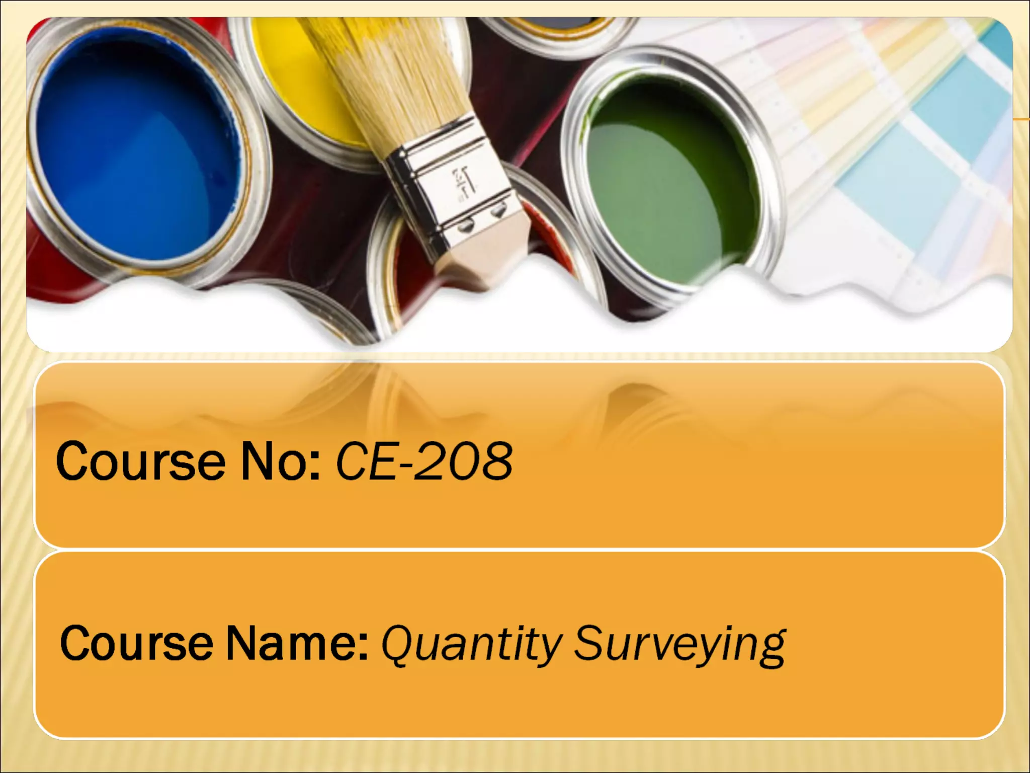 Painting quantity presentation | PPT