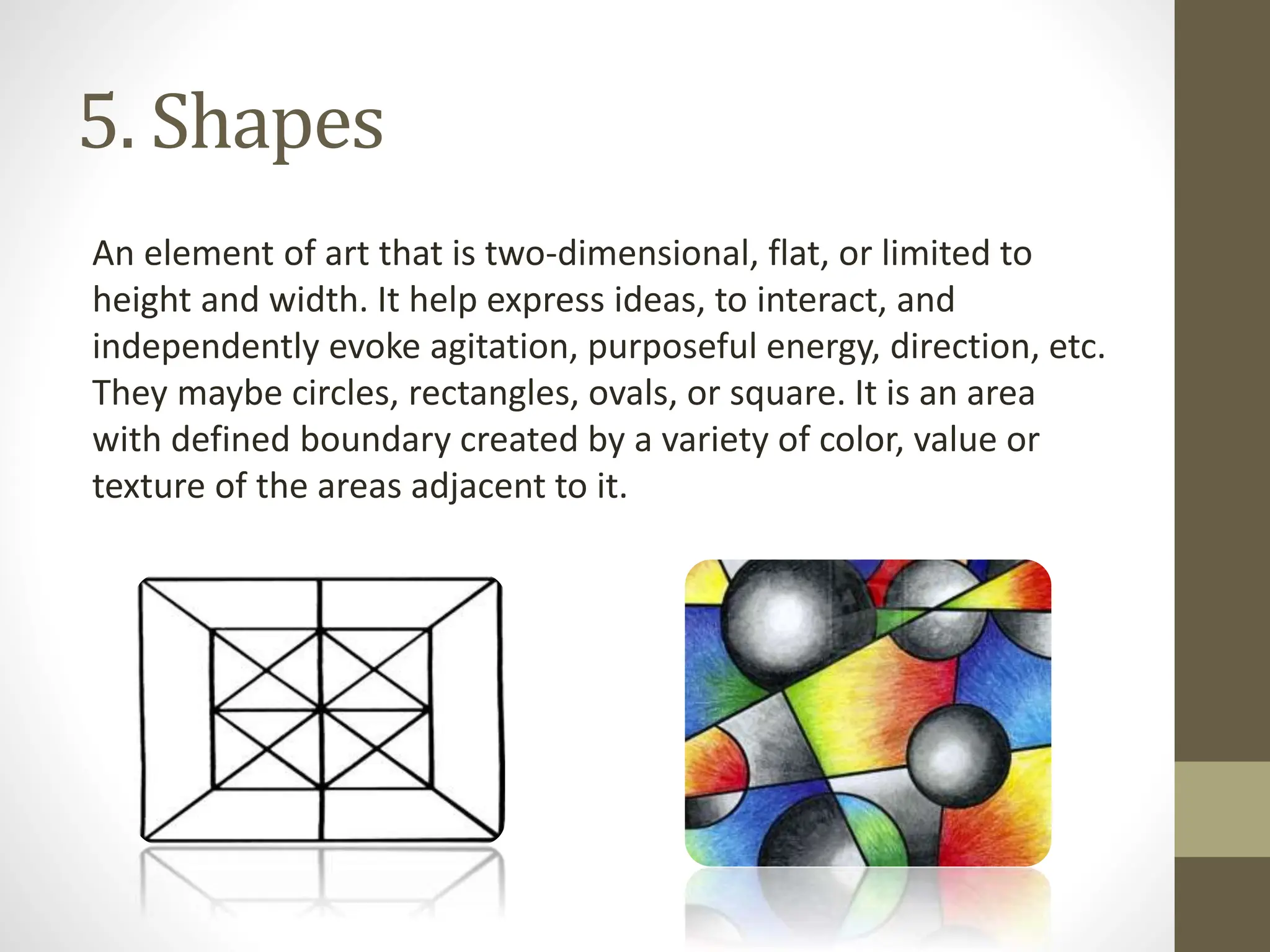 Elements of the Painting and materials pptx | PPTX