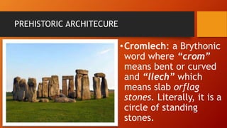 Painting, Sculpture, and Architecture of Prehistoric.pptx