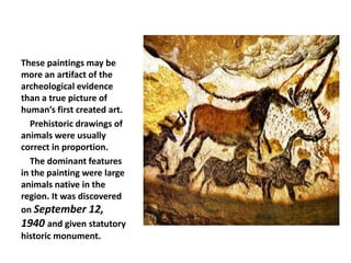Paintings from the prehistoric era (1,500,000 2,000 | PPTX