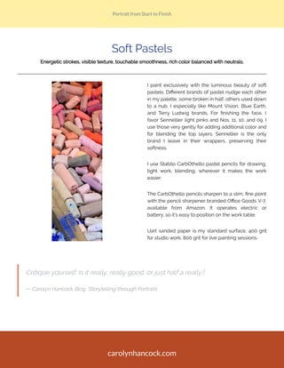 Painting the portrait from start to finish | PDF
