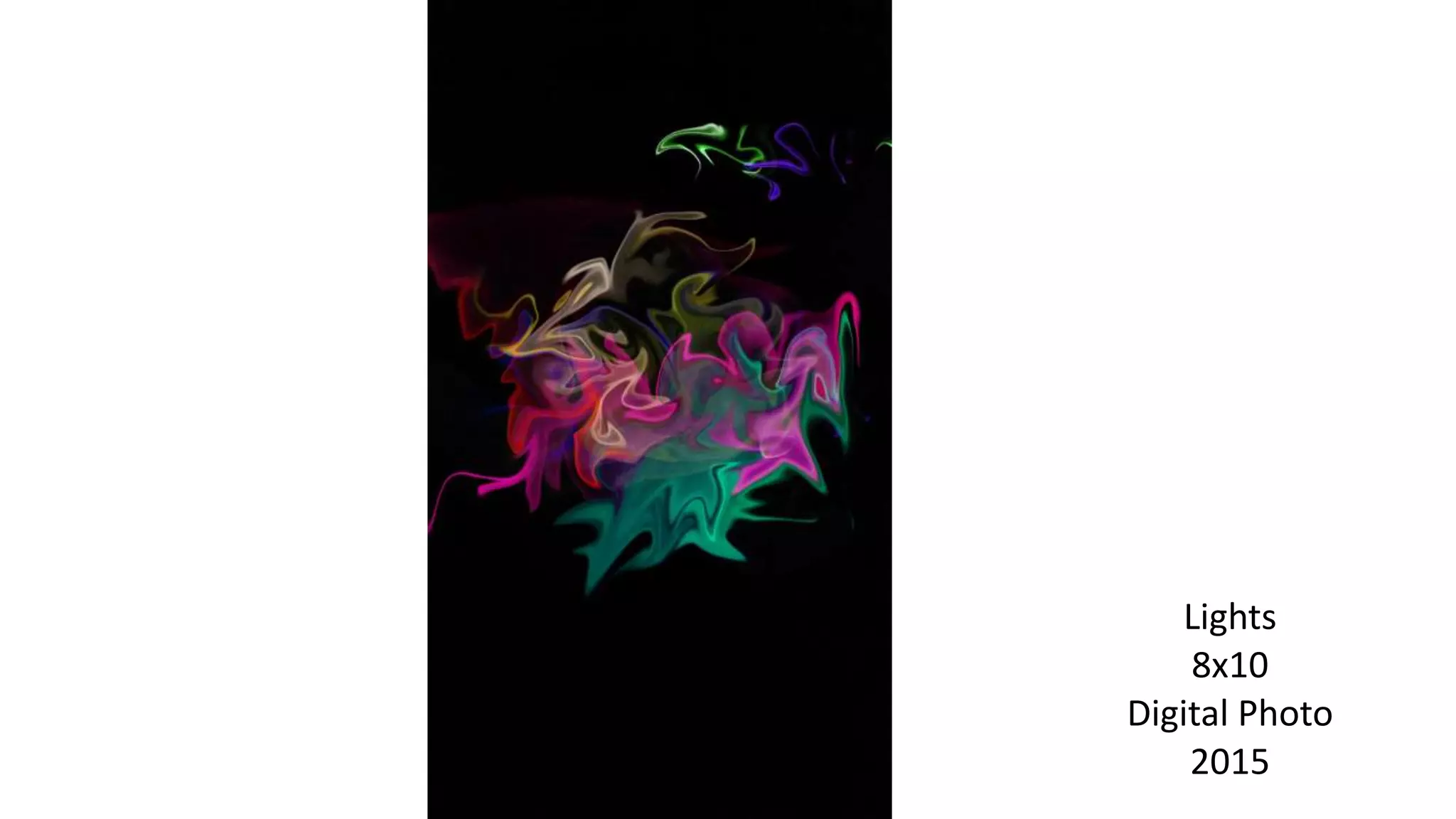 Painting with lights | PPTX