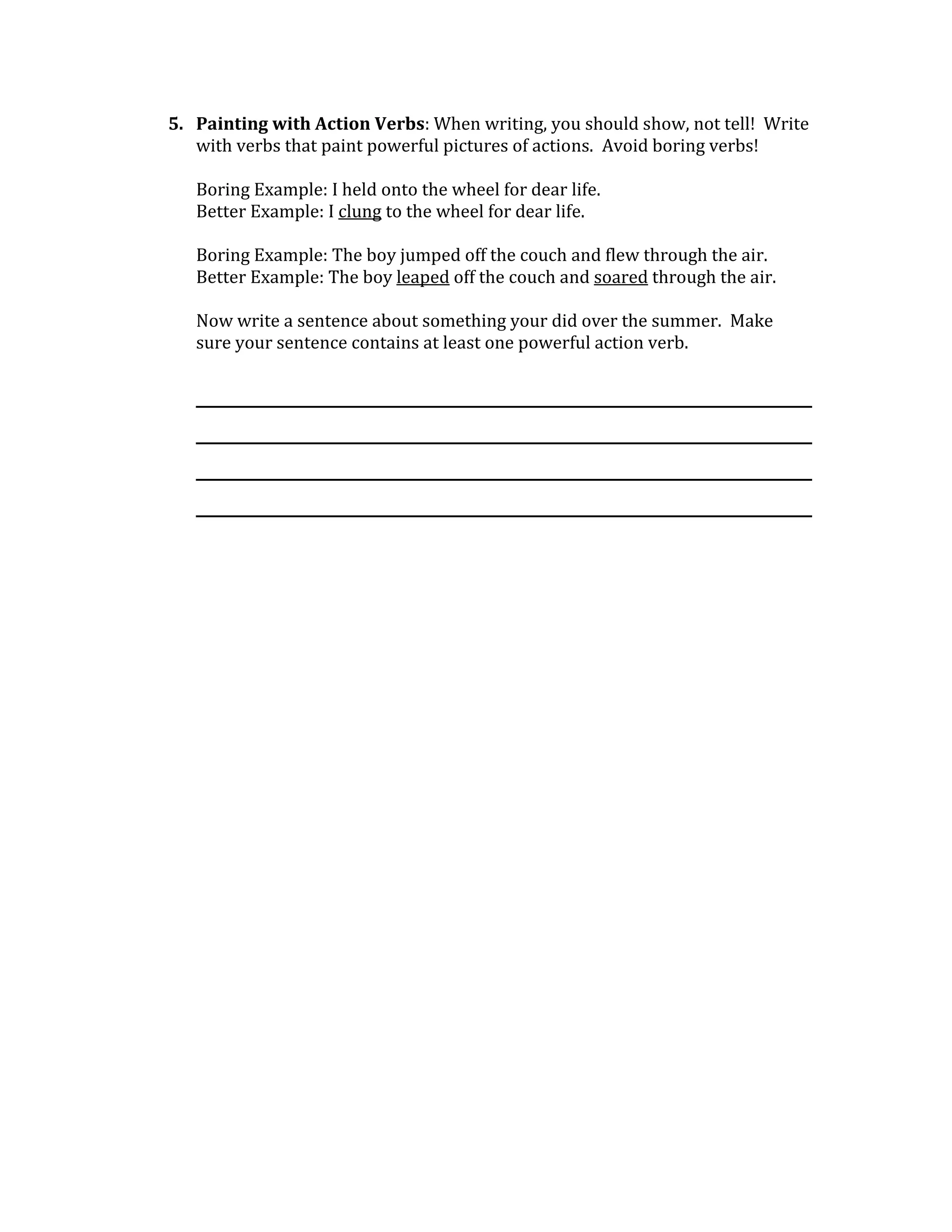 Painting Your Words With Brushstrokes | DOCX