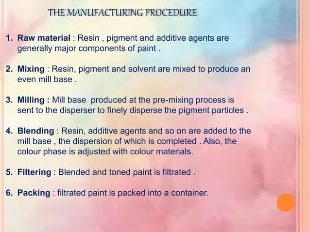 Paint , types of paint | PPT