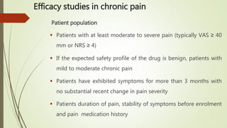 Pain trials ppt | PPTX