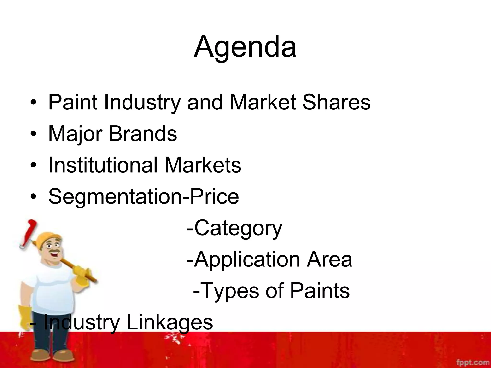 Paints & Coatings Industry | PPTX