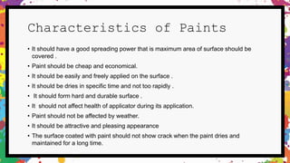 Paints | PPTX