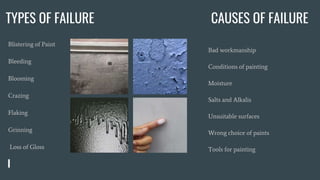 Paints and Finishes | PPTX