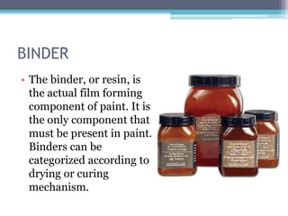 Paints and varnishes | PPTX