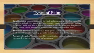 Paints and Varnishes | PPT