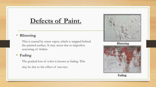 Paints and Varnishes | PPTX