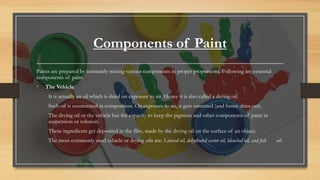 Paints and Varnishes | PPT