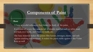 Paints and Varnishes | PPT