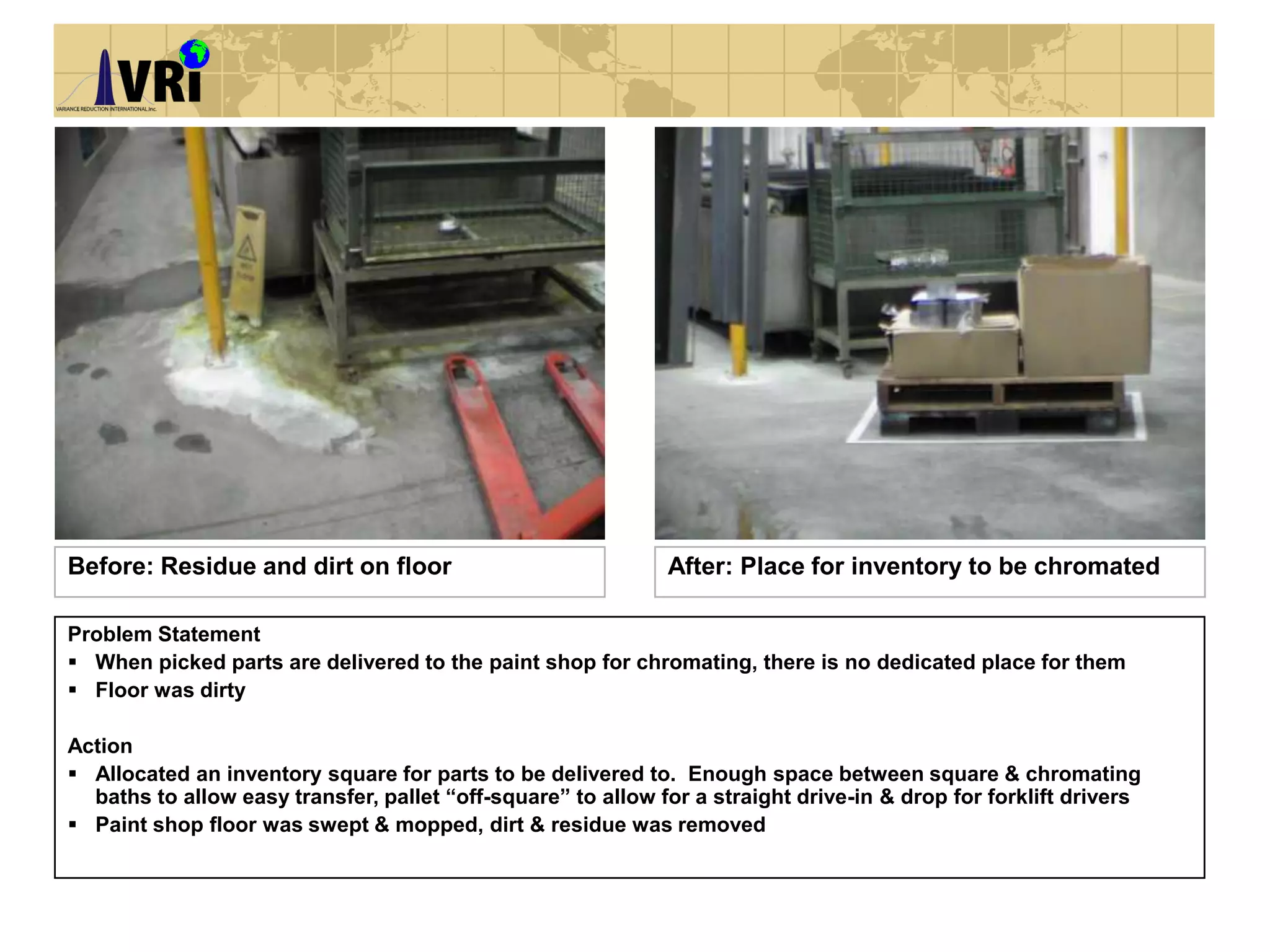 Kaizen Blitz Paint shop layout Jul 2011 | PPTX