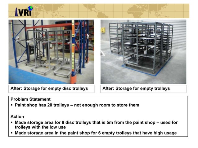 Kaizen Blitz Paint shop layout Jul 2011 | PPTX